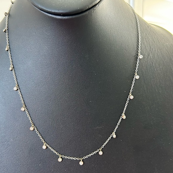 Kendra Scott | Jewelry | Kendra Scott Amelia Chain Necklace In Silver ...